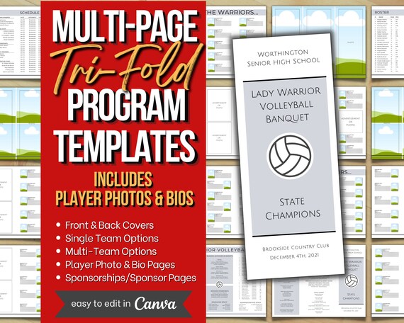 Tri Fold Poster Presentation Template