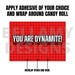 You Are Dynamite Candy Roll Wrapper, School Goodie Bag Party Favors ...