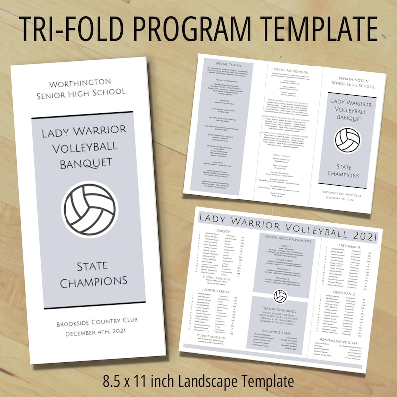 Folded Program - Etsy