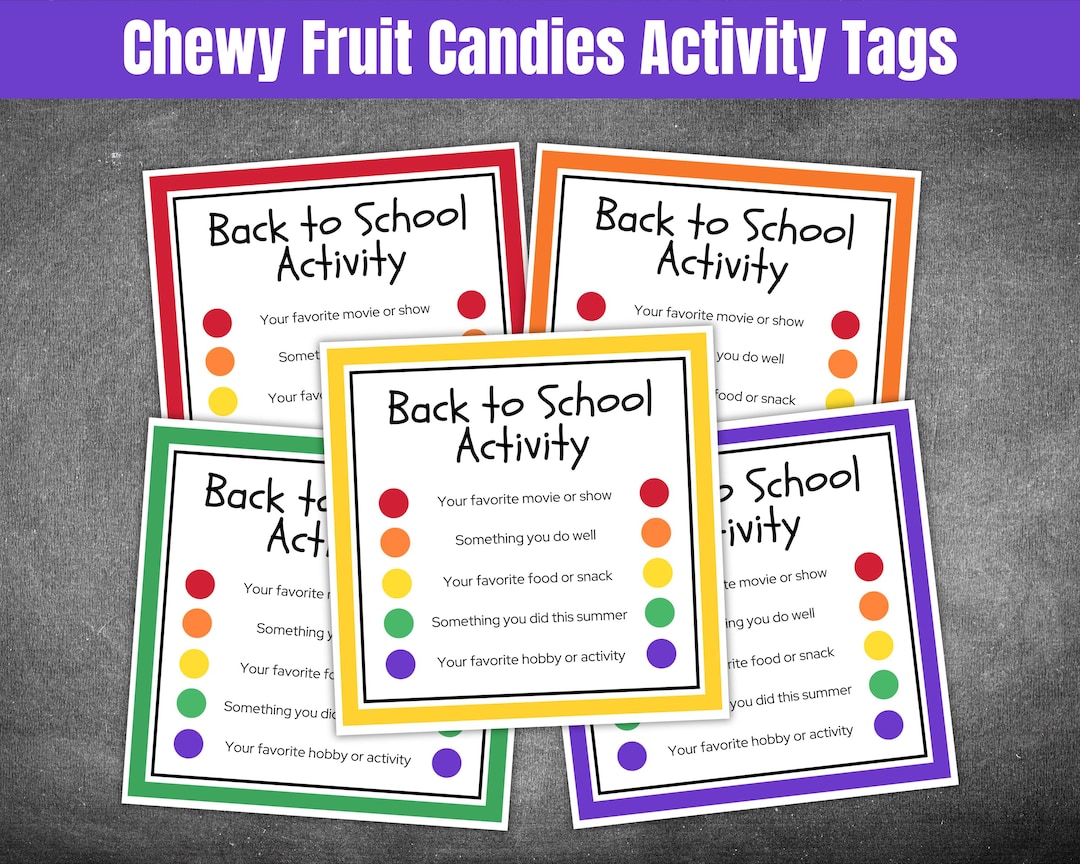 Back to School Icebreaker Activity, First Day of School Classroom Get ...