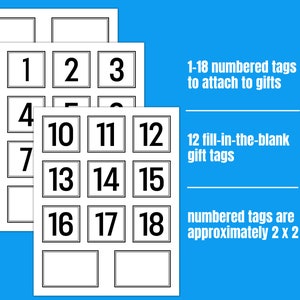 18 Things That You Can Do When You're 18, 18th Birthday Party Gift Tag ...