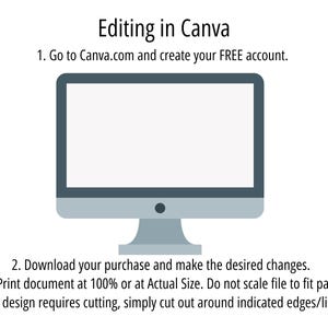 Bi-fold Program Template, Printable and Editable Folded Program ...