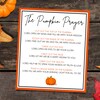 Pumpkin Carving Christian Halloween Activity, Printable Pumpkin Prayer ...
