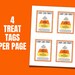 Christian Halloween Treat Tags Candy Corn Trinity Tag Treat Bags for ...