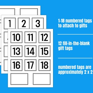 18th Birthday Gift Tag Printables, Things That You Can Do Now That You ...