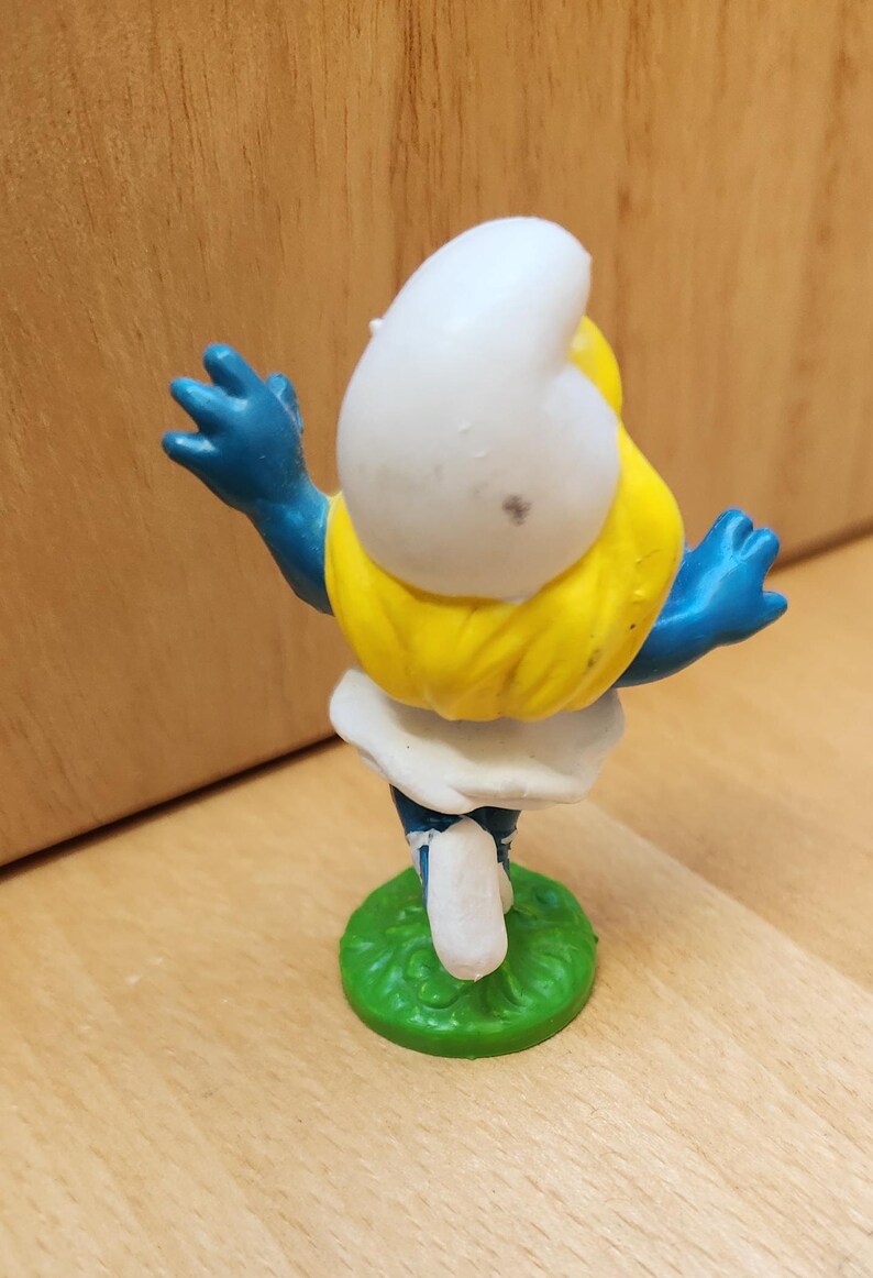 Ballet Smurfette, Ballerina, Dancer Smurf Figurine, Gen X Vintage Toy ...
