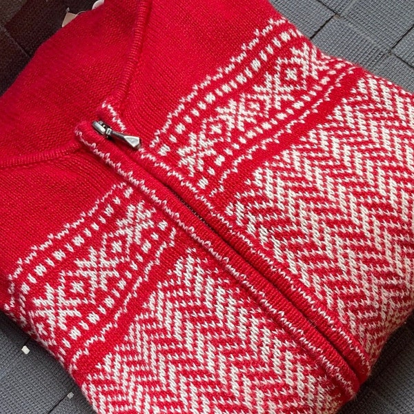 Fair Isle Sweater - Etsy