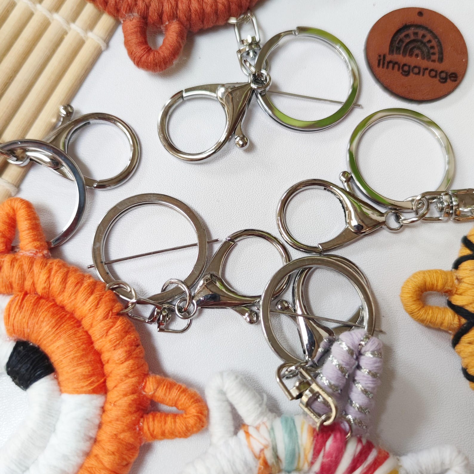 Rainbow Macrame Animal Keychain, Boho Macrame, Birthday Gifts, Newborn ...