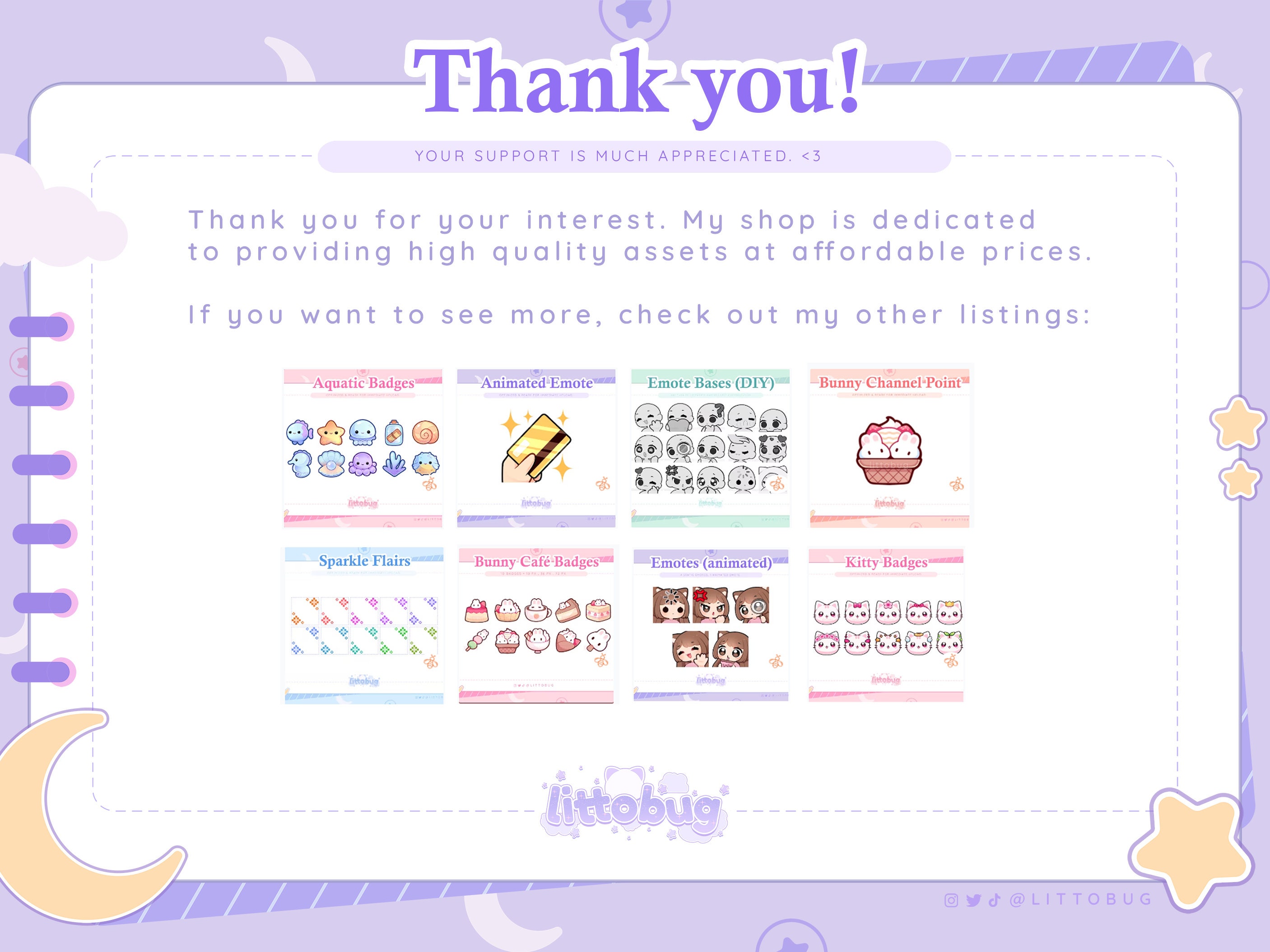 Ribunny Loading Animated Emote for Twitch, Youtube, Discord Cute ...