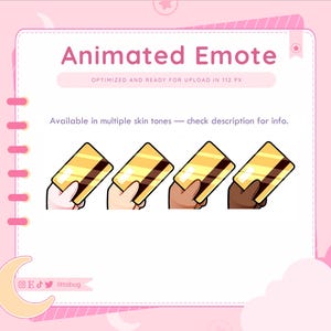 Animated Credit Card Swipe Emote (fair Skin) for Twitch, Youtube ...