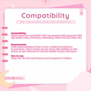 Valentines Base #7 | YCH | Chibi Template for Commissions, Twitch ...