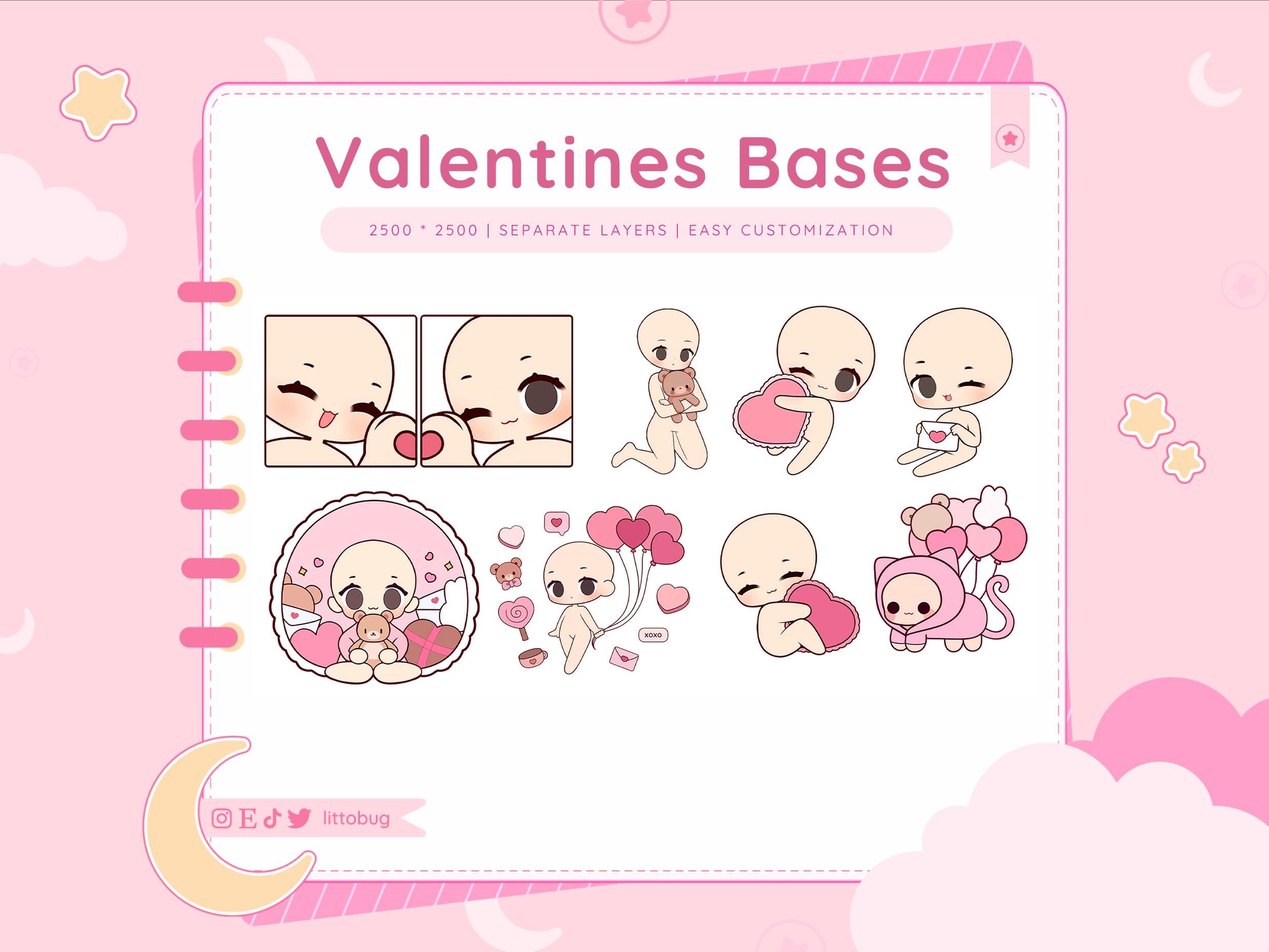 Anime Hug Chibi Base