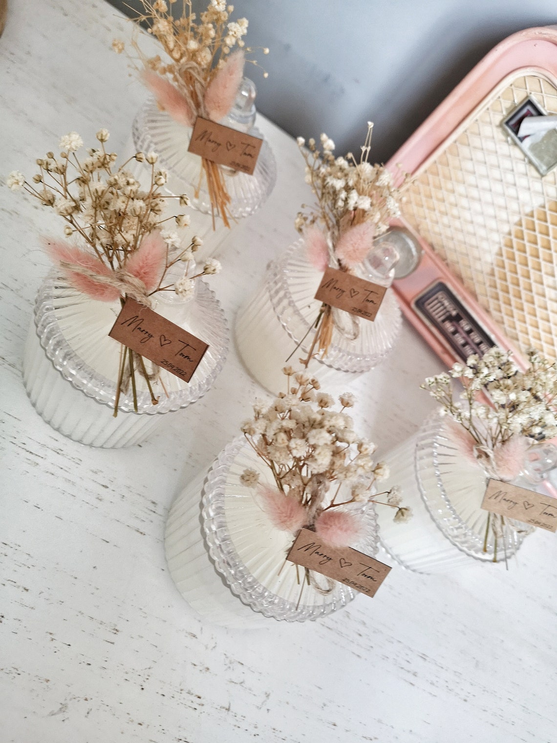 Personalized Wedding Candle Customized Gifts Wedding Favor - Etsy