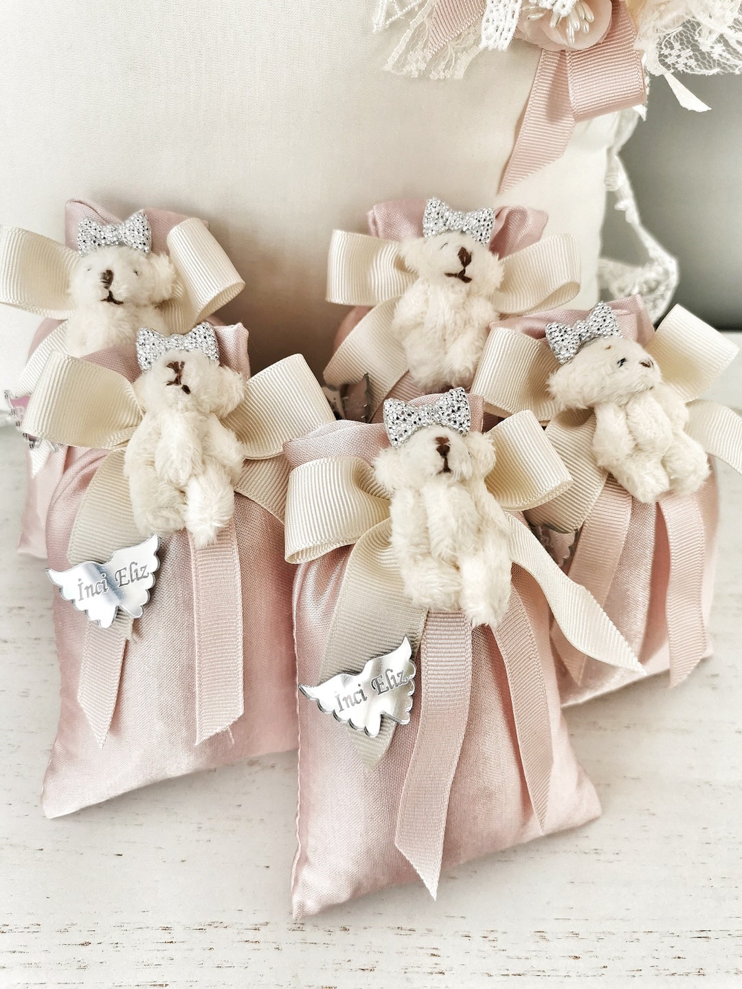 Custom Teddy Bear Plush Lavender Sachet Personalized Gift - Etsy