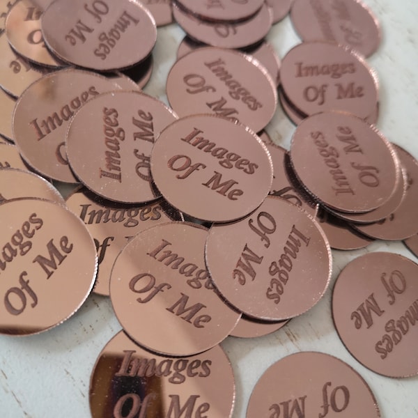 Mirror Tags - Etsy