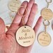 Personalized Gold Acrylic Mirror Keychain Wedding Favors, Custom Save ...