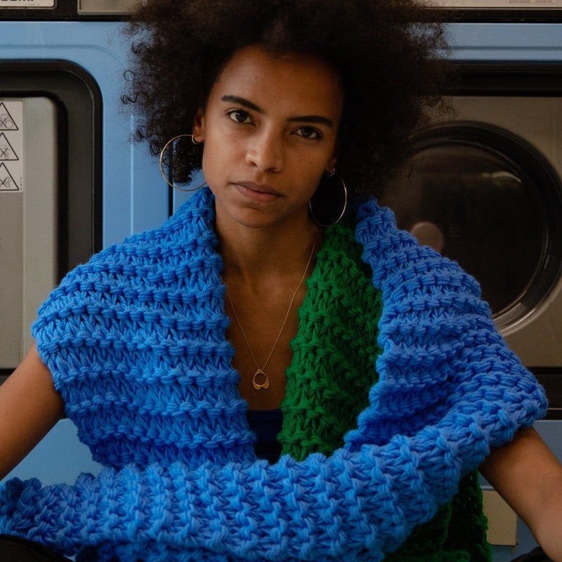 Neon Scarf - Etsy