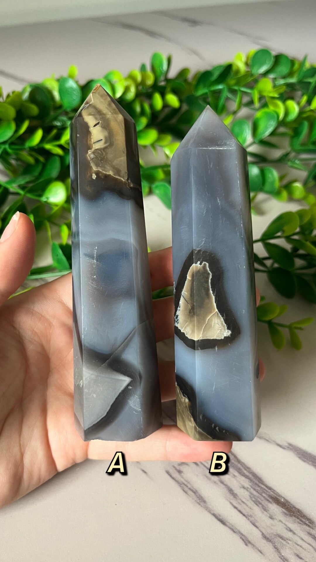 Volcano Agate Crystal Towers You Choose - Etsy