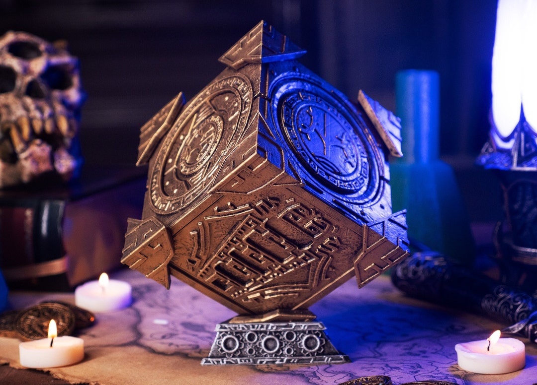 Skyrim Dwemer Puzzle Cube Skyrim Prop Skyrim Decor Skyrim Inspired Game ...