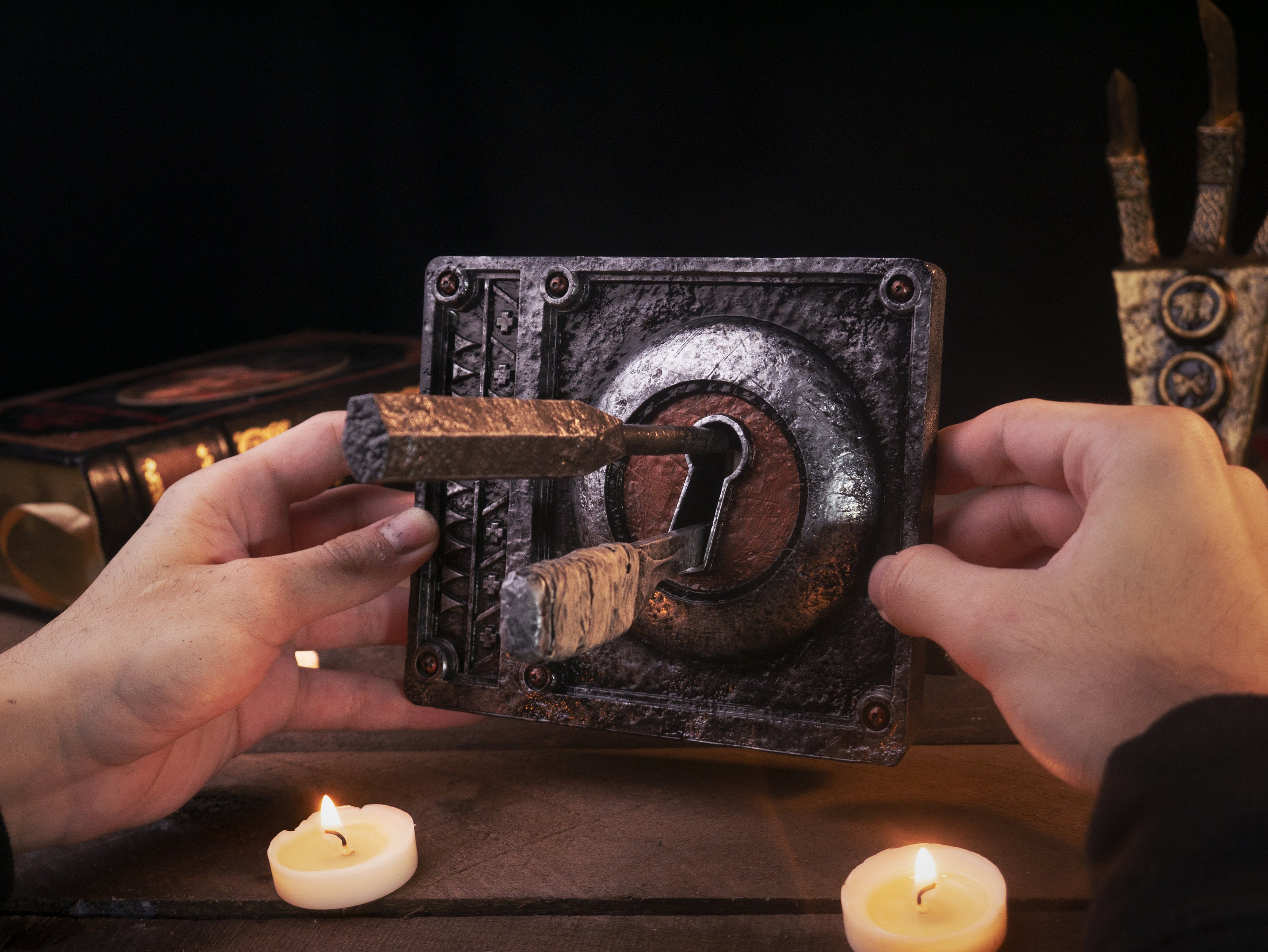 Life Size Skyrim Lockpick Prop Skyrim Decor Skyrim Prop Etsy