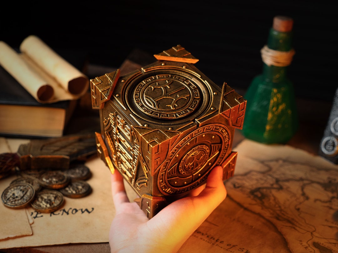 Skyrim Dwemer Puzzle Cube Skyrim Prop Skyrim Decor - Etsy UK