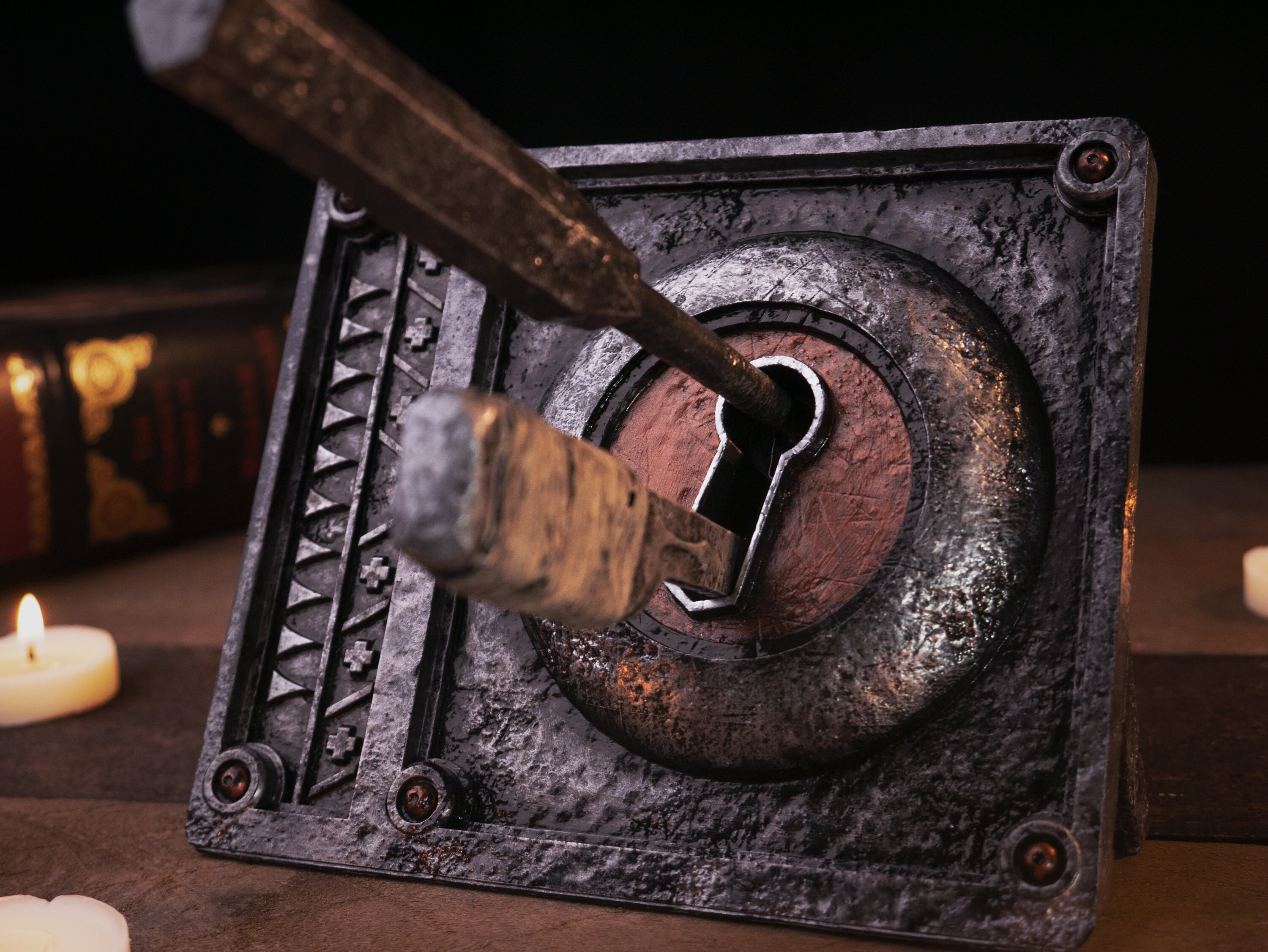 Life Size Skyrim Lockpick Prop Skyrim Decor Skyrim Prop Etsy