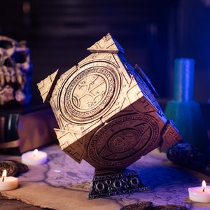 Skyrim Dwemer Puzzle Cube Skyrim Prop Skyrim Decor Skyrim Inspired Game ...