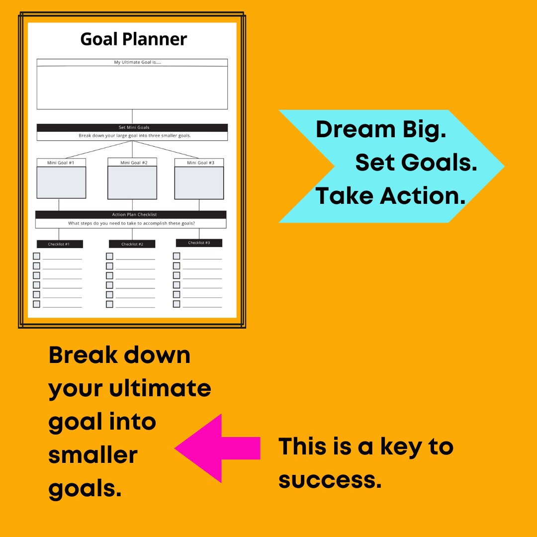 Goal Setting Workbook - Etsy