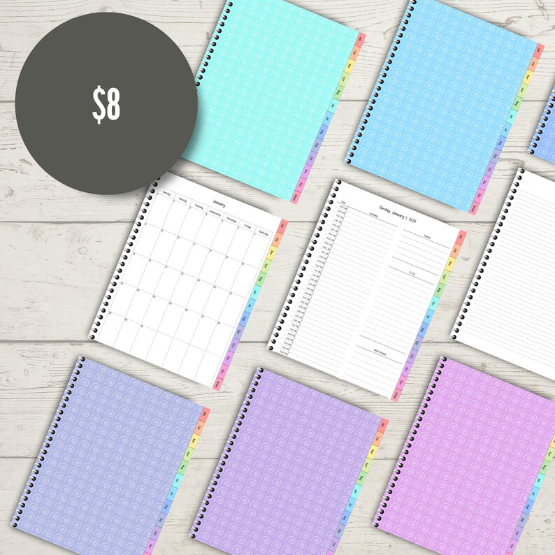 Dated Digital Planner 2023 Cute Digital Planner Goodnotes - Etsy