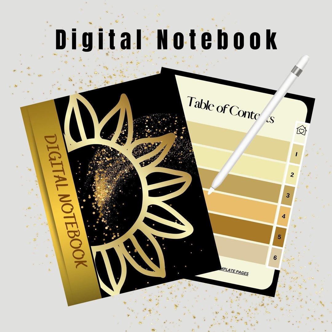 Digital Notebook, Goodnote Notebook, Goodnote Journal, Digital Notes ...