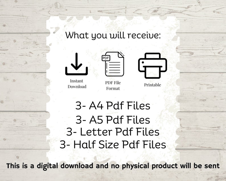 Leopard Print Daily Planner, Weekly, Monthly Sheets (PDF Digital ...