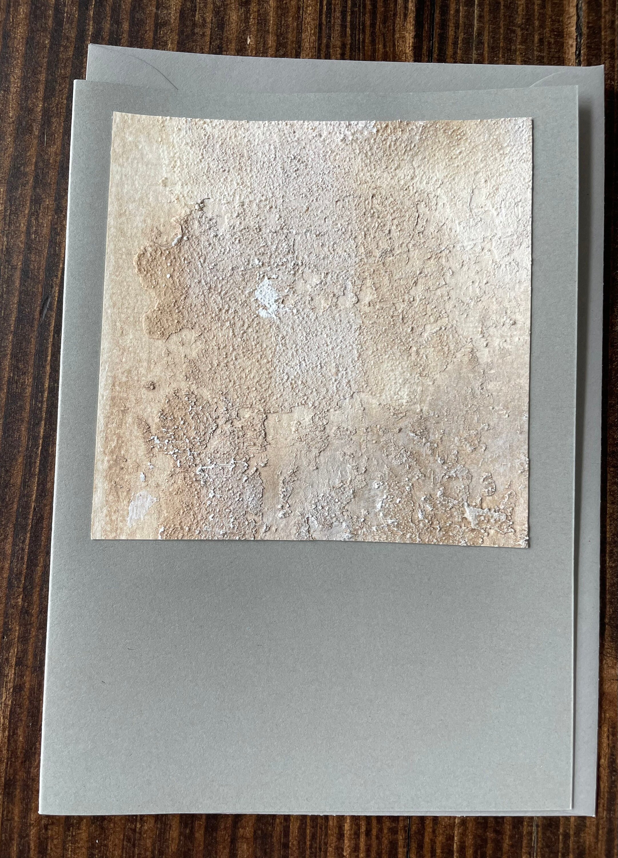 Set of 4 Greeting Cards With Envelopes, Abstract Neutral Motif - Etsy