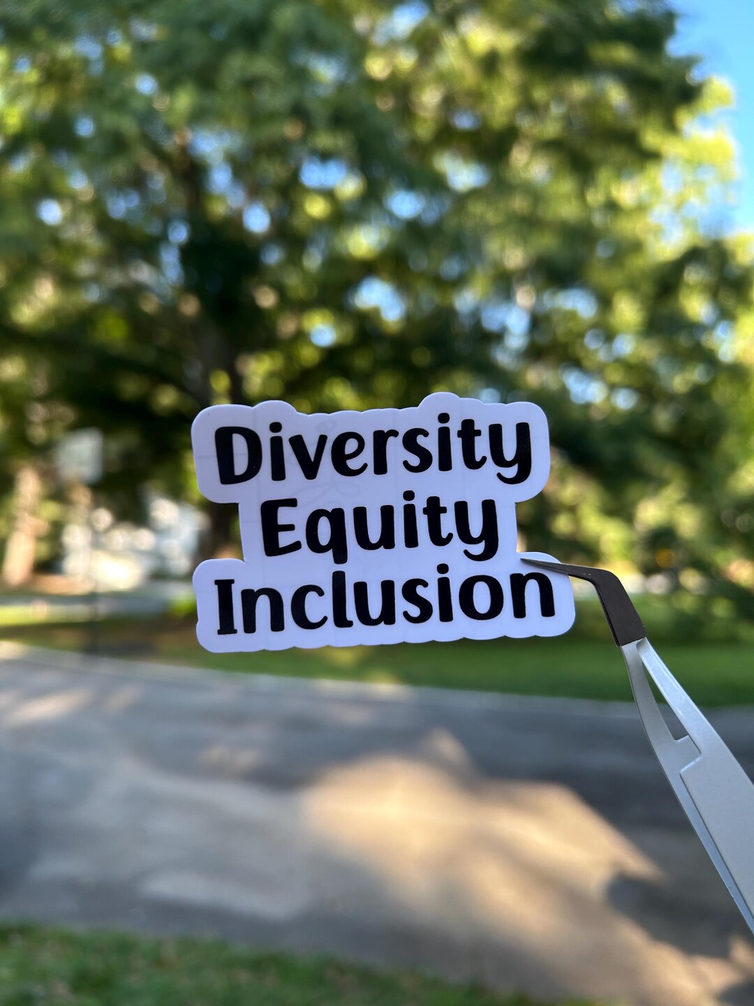 Diversity Equity Inclusion Sticker | DEI Stickers | Sticker for Water ...