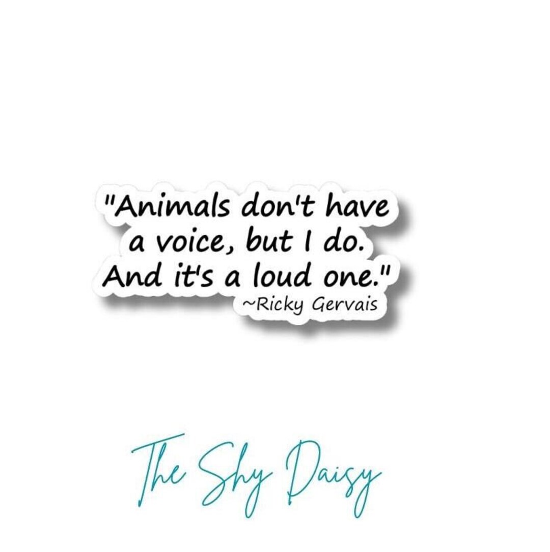 Animal Love Sticker Vet Tech Sticker Animal Rescue Sticker Animals Dont ...