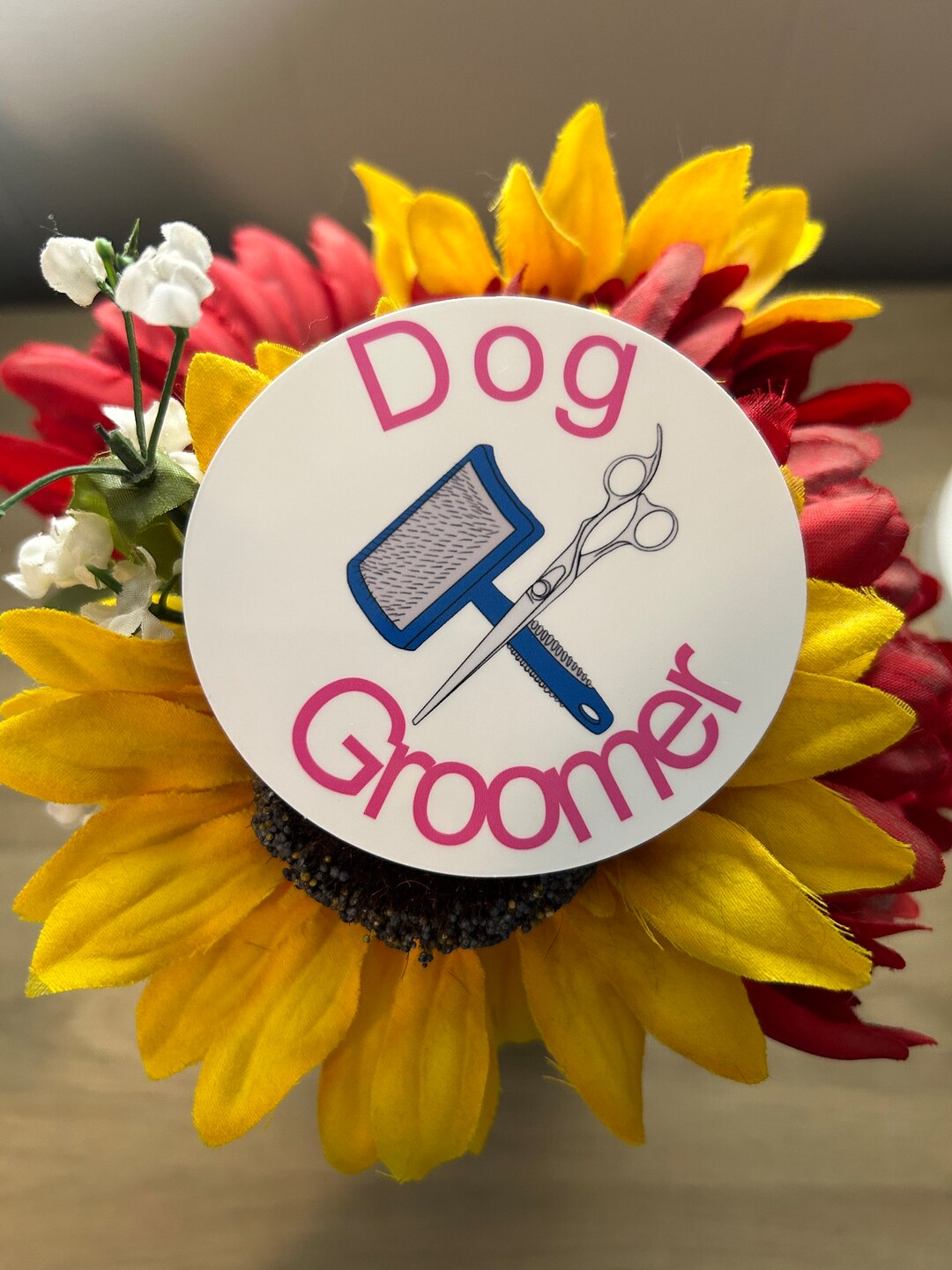 Dog Grooming Sticker, Groomer Sticker, Waterproof Vinyl Sticker, Water ...