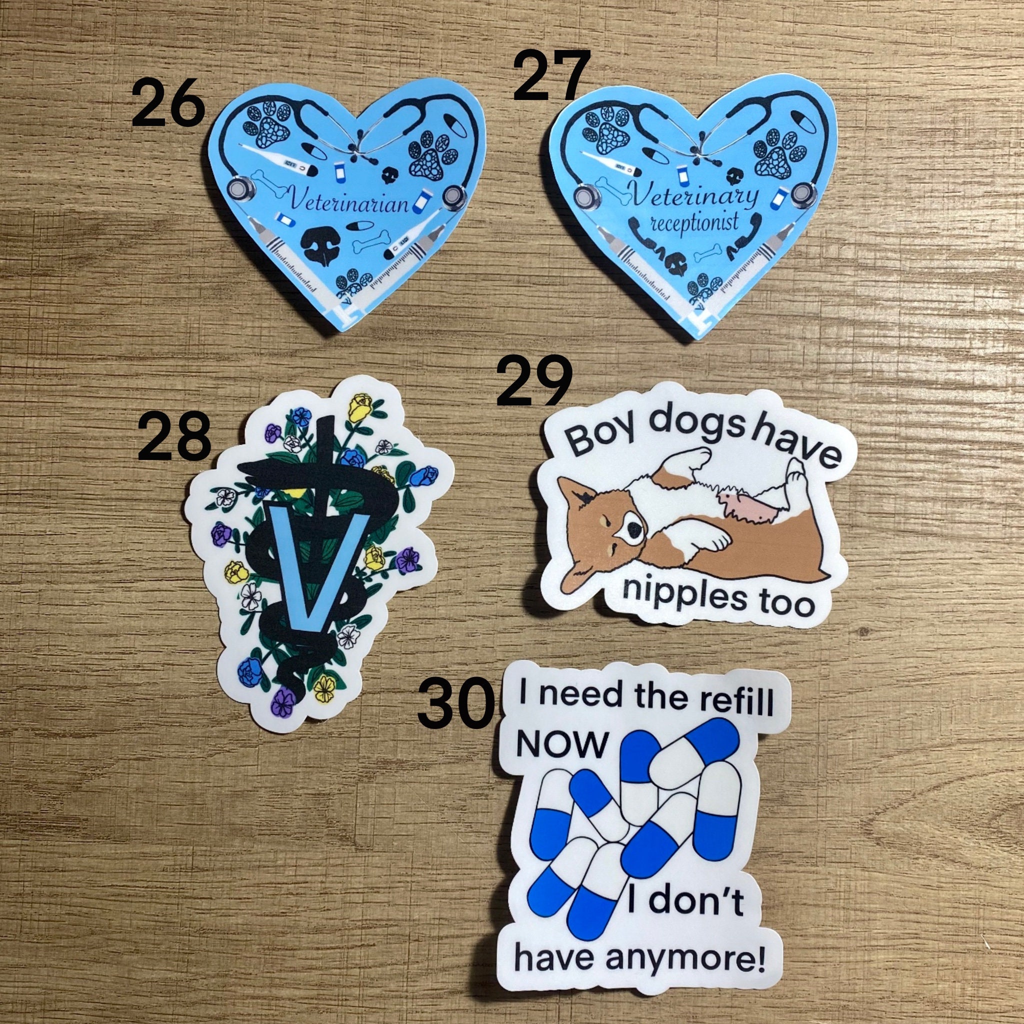 Veterinary Professionals Sticker Pack Vet Tech Stickers - Etsy