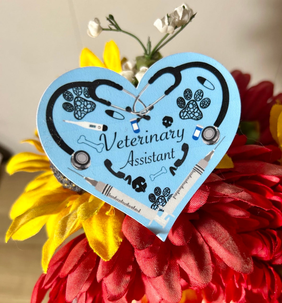 Veterinary Assistant Sticker, Vet Assistant Gift, Vet Med, Vet Humor ...