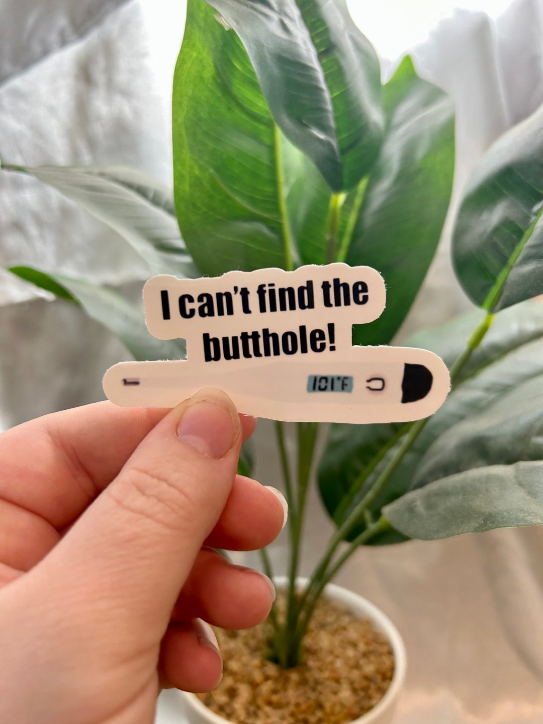 Thermometer Veterinary Sticker, Funny Vet Sticker, Waterproof Sticker ...