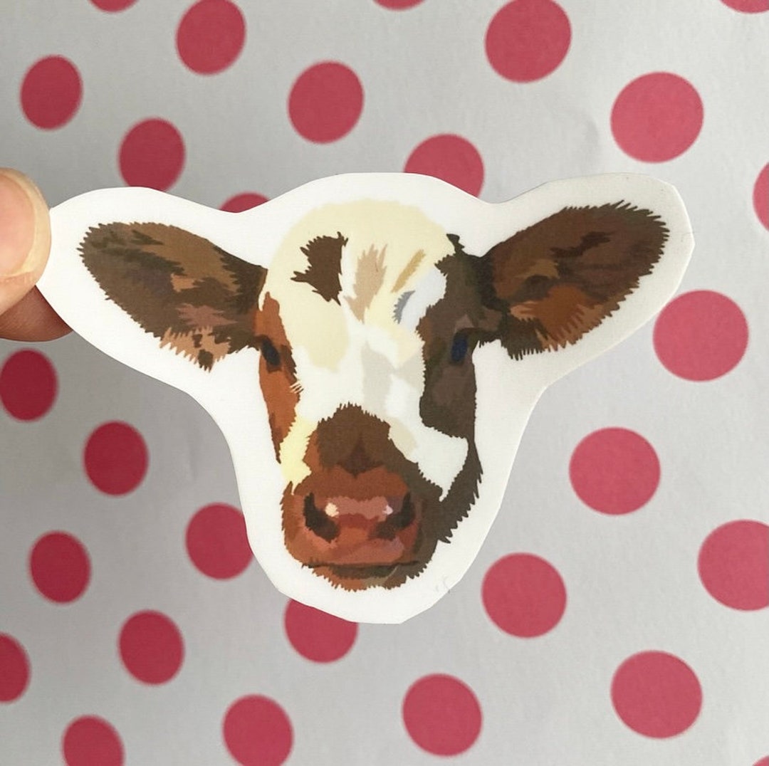 Cute Cow Sticker, Go Away Heifer Vinyl Sticker, Cow Lover Gift, Sticker ...
