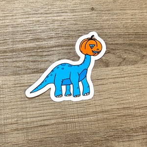 Spooky Dinos Halloween Sticker Pack, Dinosaur Halloween Sticker Pack ...