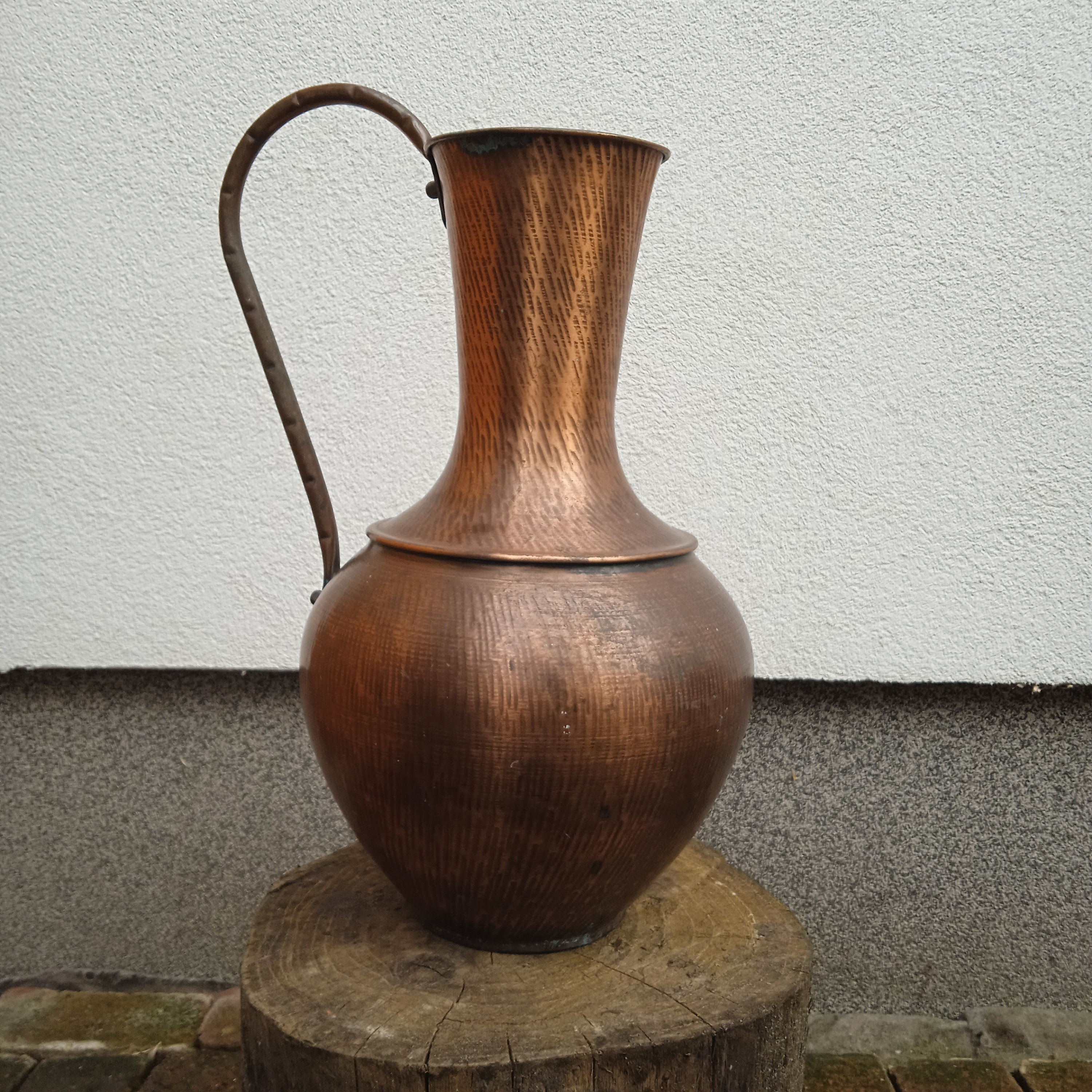 Vintage Large Copper Vase - Etsy