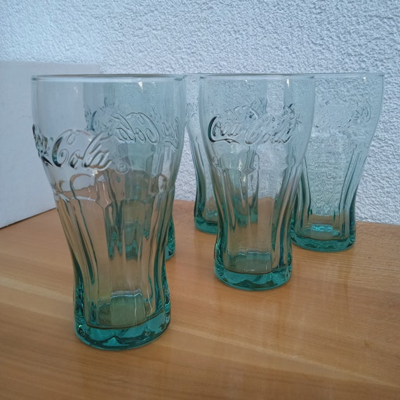 Vasos De Coca Cola Verdes Y Pesados Mini Refrigerador Portatil