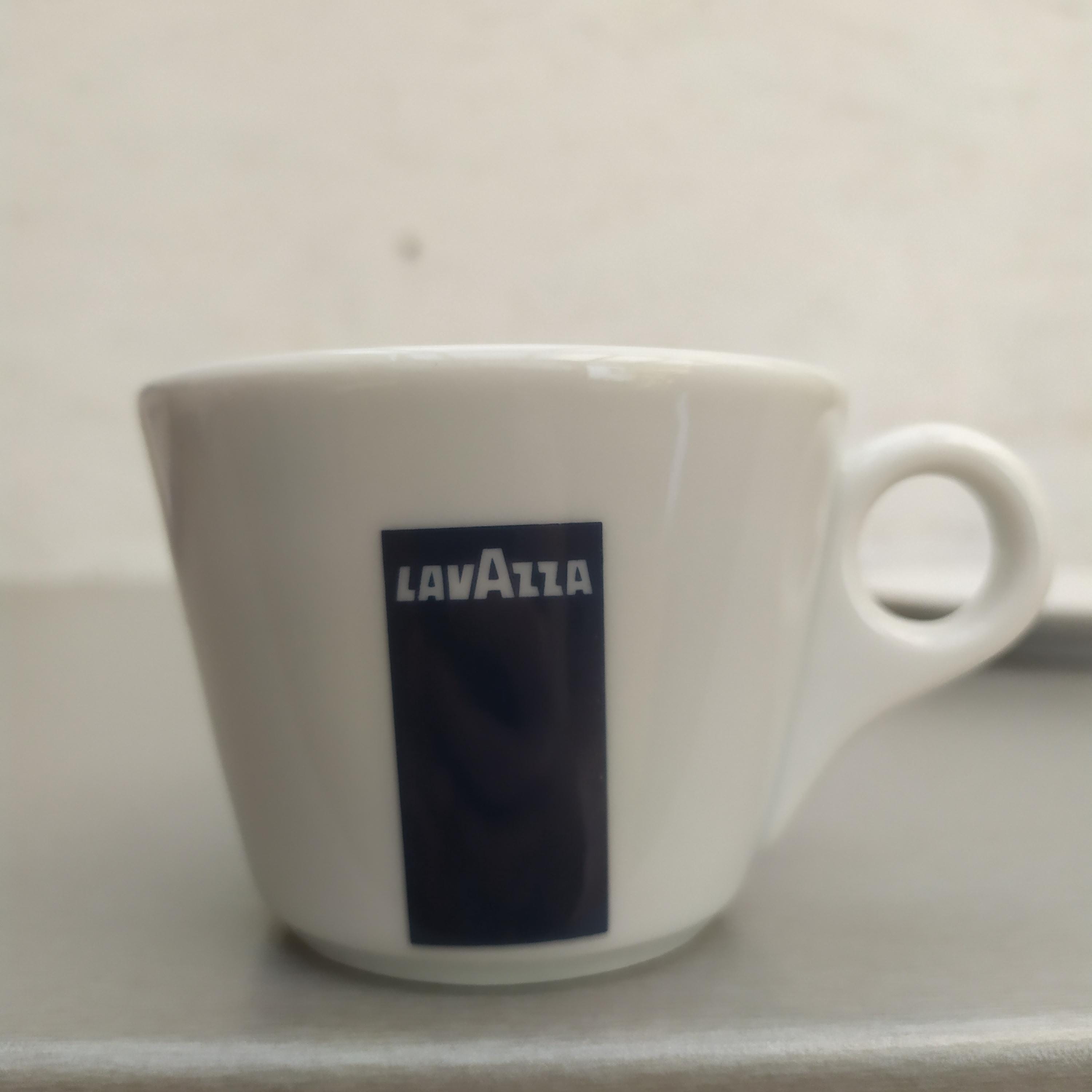 Lavazza Blu Collection Cappuccino Cup and Saucer: Porcelain Coffee Set ...