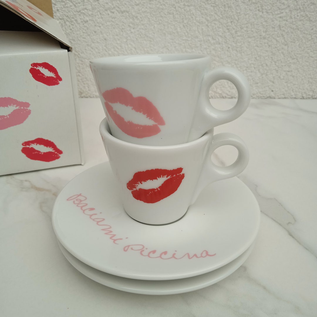 Gift Box Espresso Cups and Saucers, Valentines Day, Lavazza Limited ...