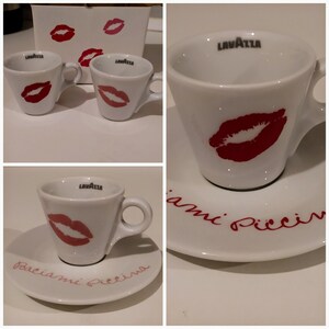 Gift Box Espresso Cups and Saucers, Valentines Day, Lavazza Limited ...