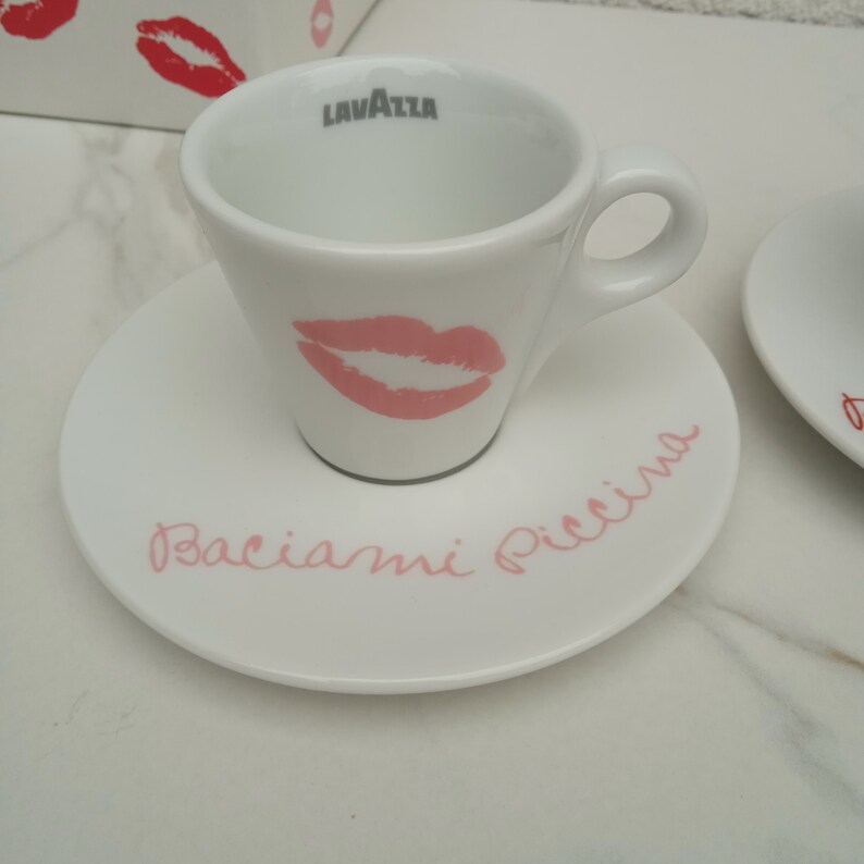 Gift Box Espresso Cups and Saucers, Valentines Day, Lavazza Limited ...