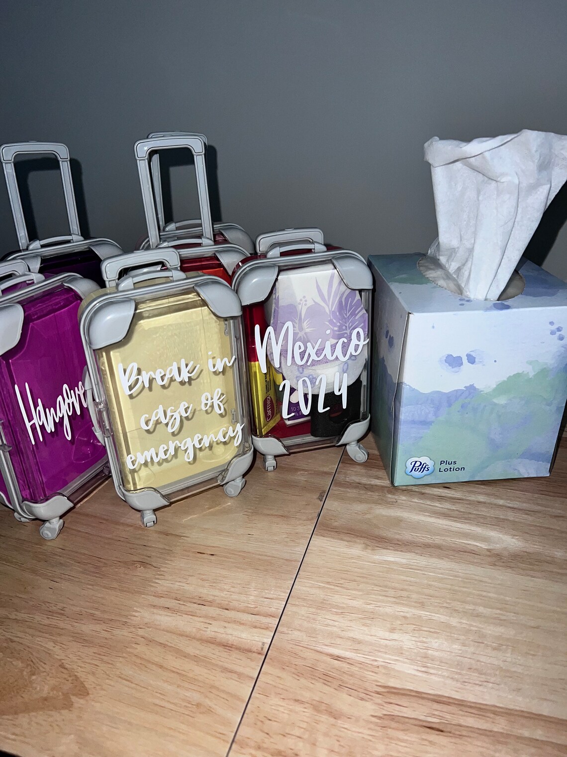 Mini Trolley Suitcase: Custom Party Favor, Bridal, Bachelorette & Theme ...