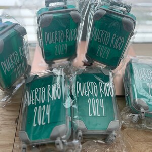 Mini Trolley Suitcase: Custom Party Favor, Bridal, Bachelorette & Theme Parties - Etsy