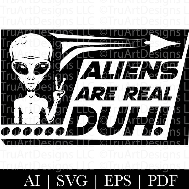 Alien Svg - Etsy