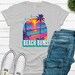 Retro Neon Beach Bums Png, Summer Png, Ocean and Beach Sublimation Png ...